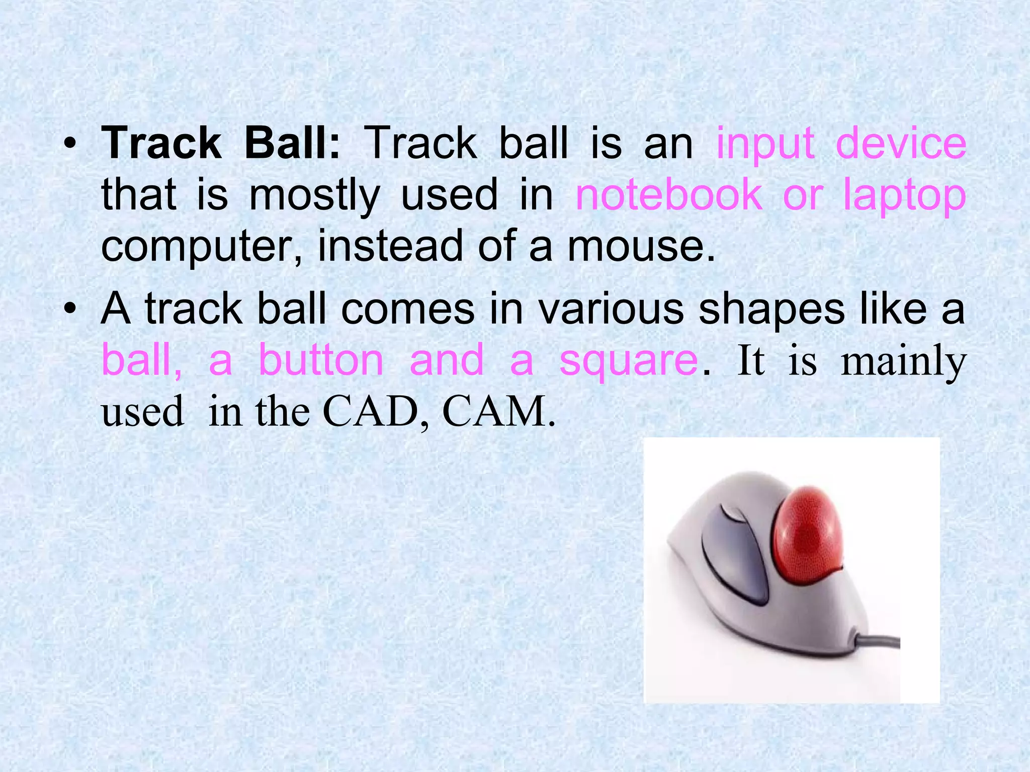 Input output devices | PPT