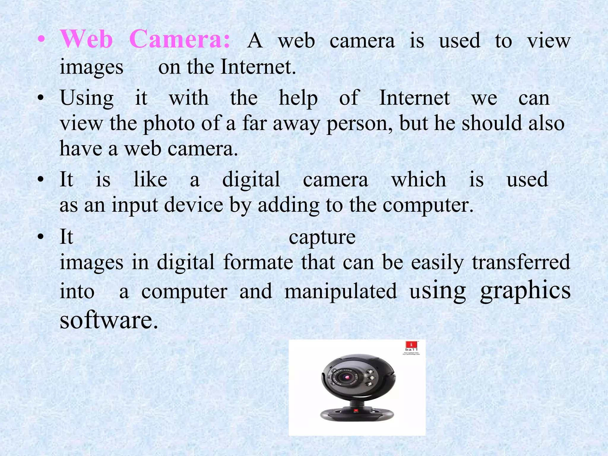 Input output devices | PPT