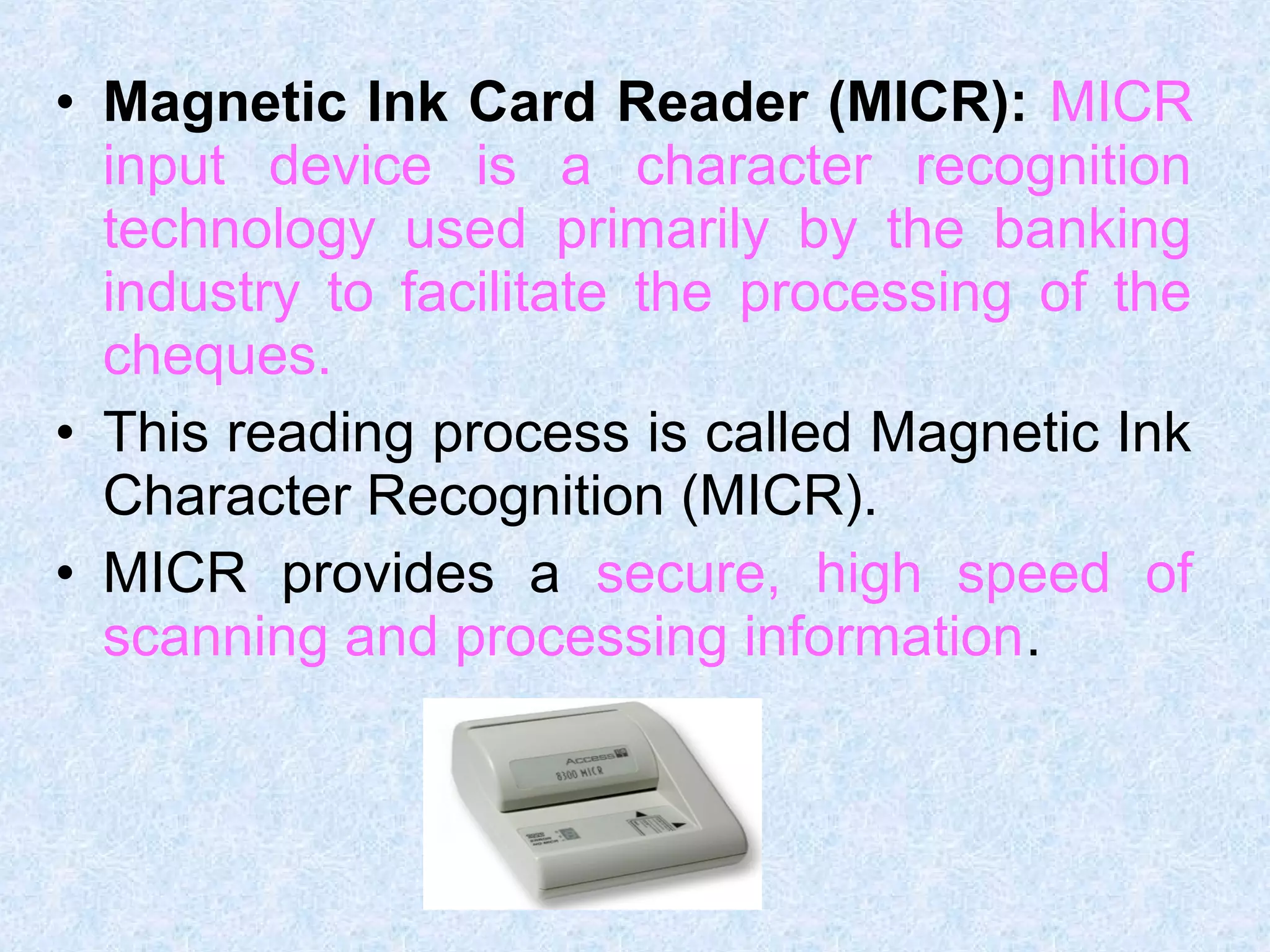 Input output devices | PPT