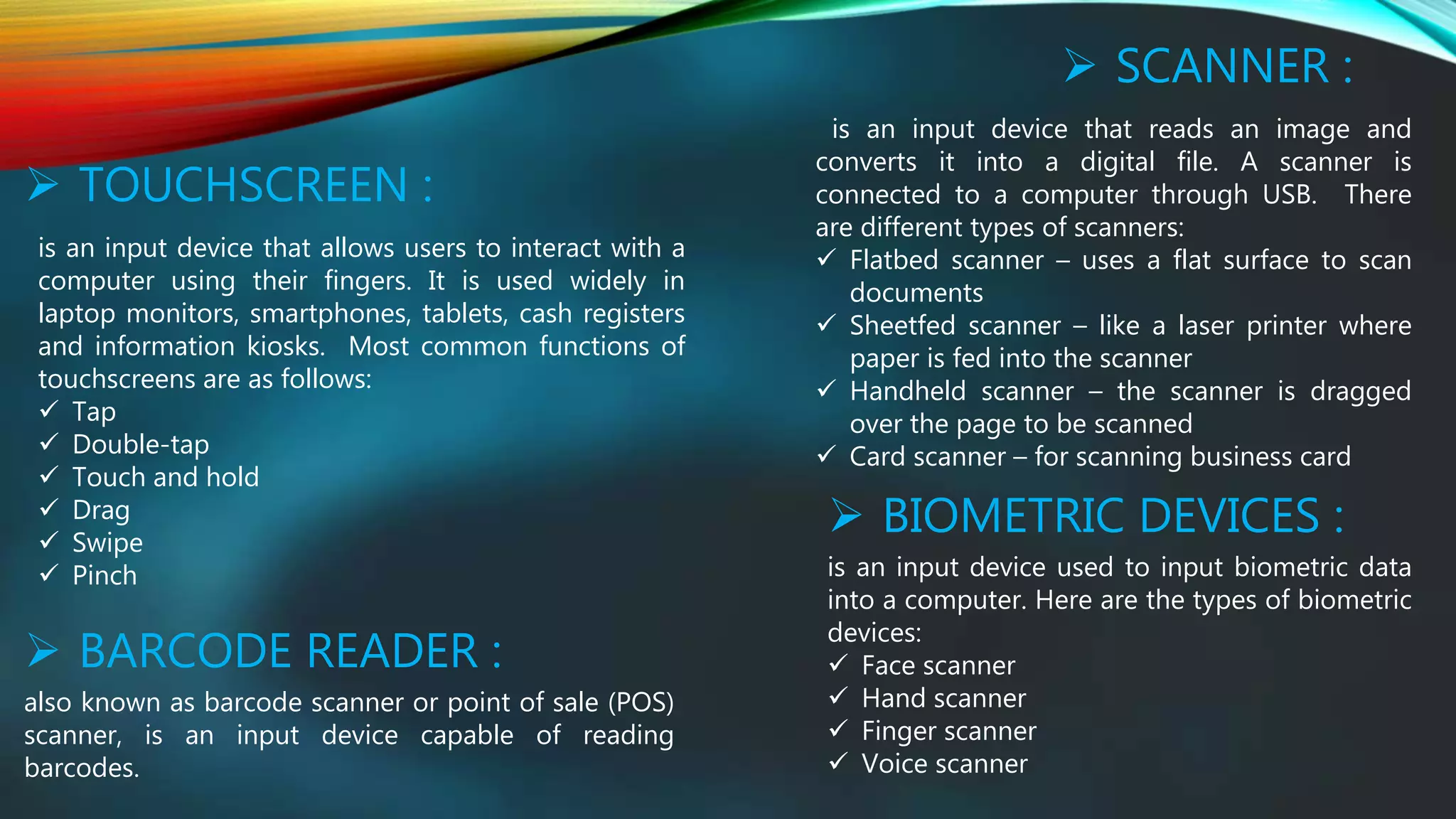 Input output devices | PPTX
