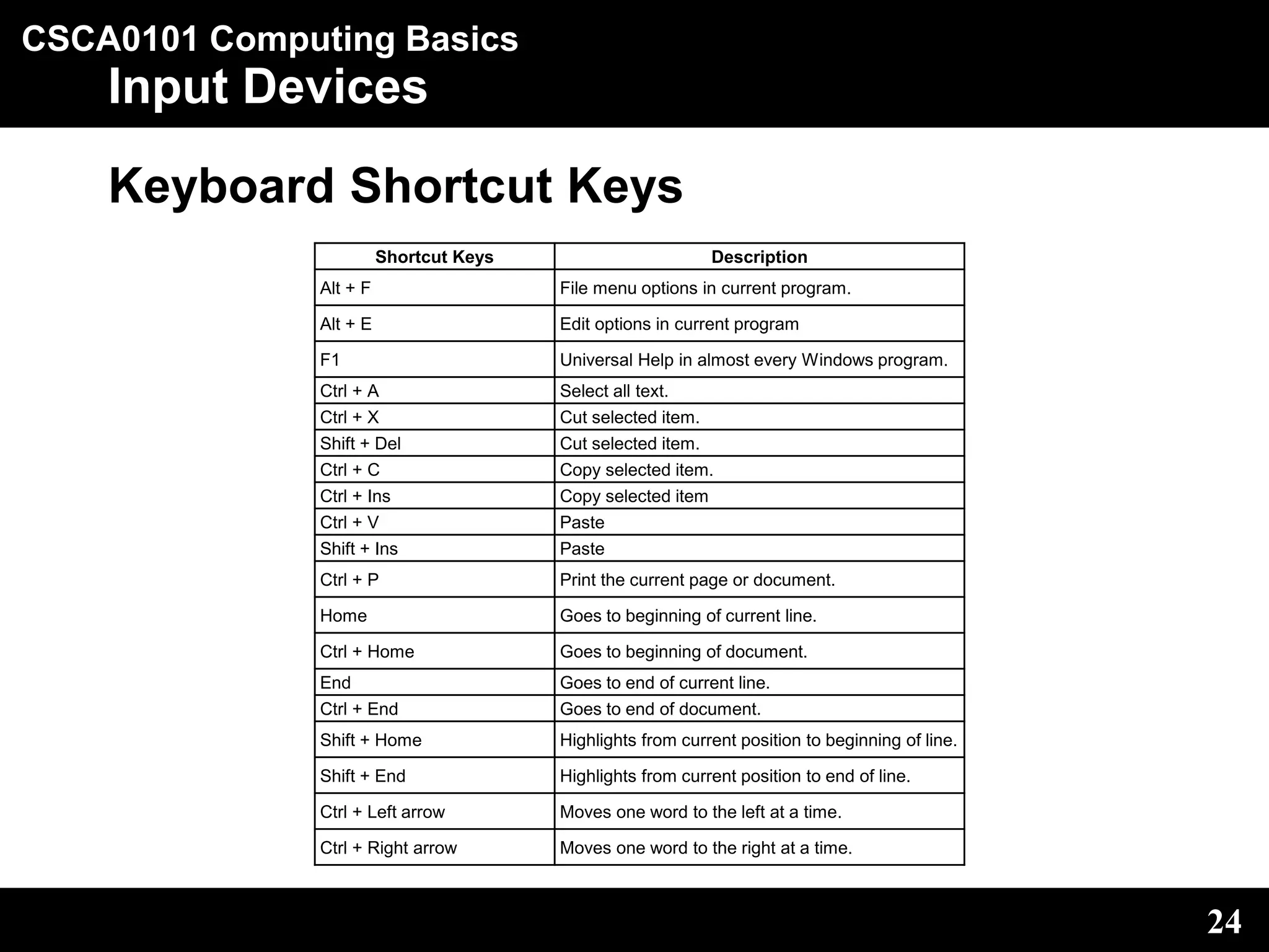 Input Output Devices Ppt 