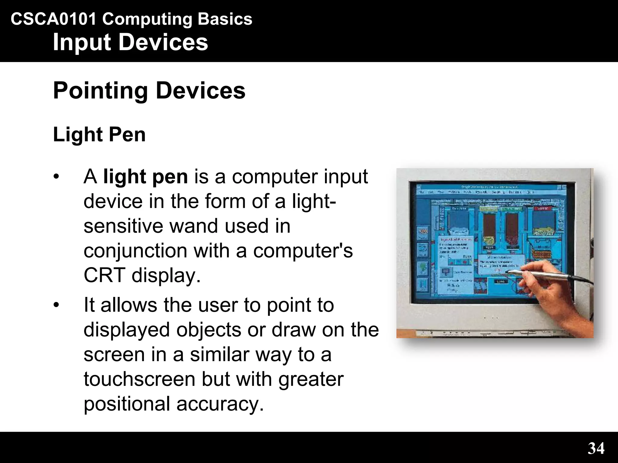 Input Output Devices Ppt