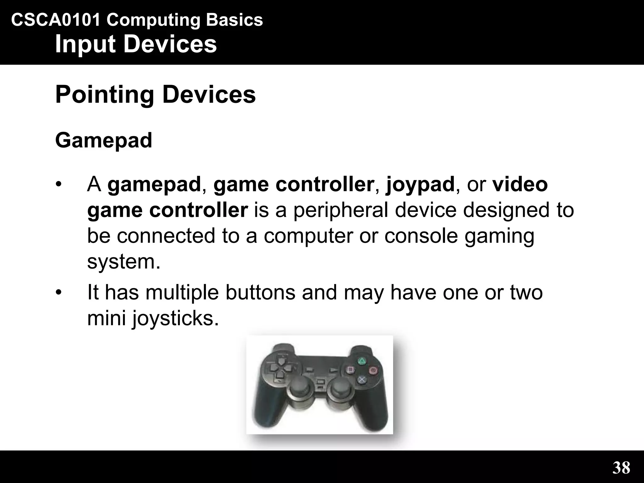 Input output devices | PPT