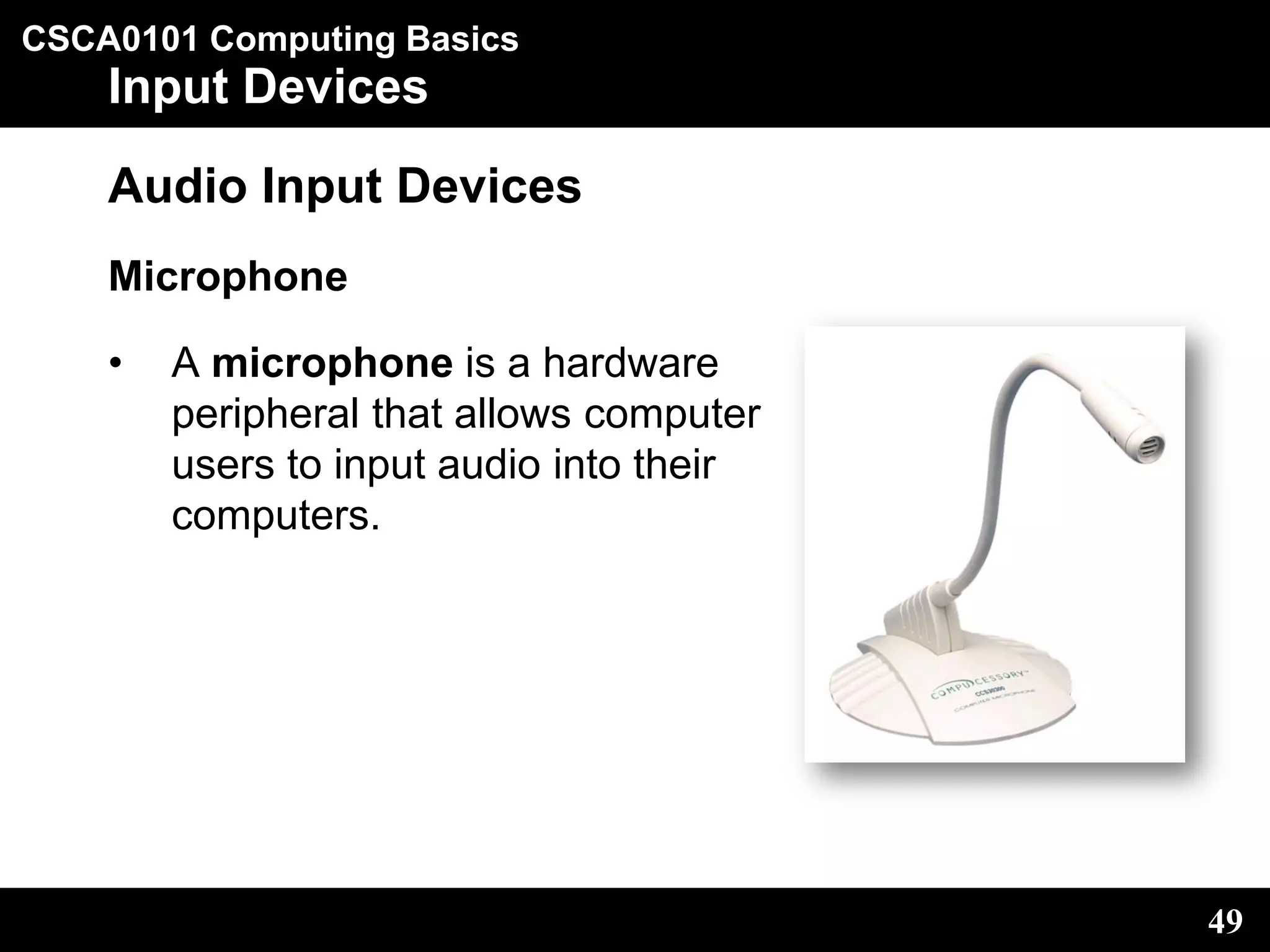 Input output devices | PPT