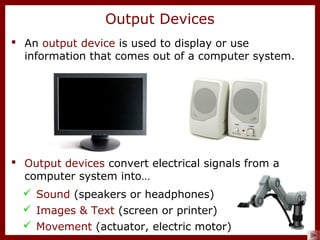 Input & output devices | PPT