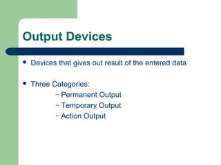 Inputoutputhardware 101220132643-phpapp01 | PPT