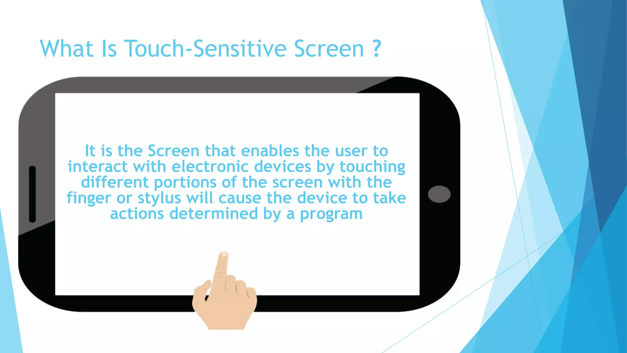 TouchScreen | PPT