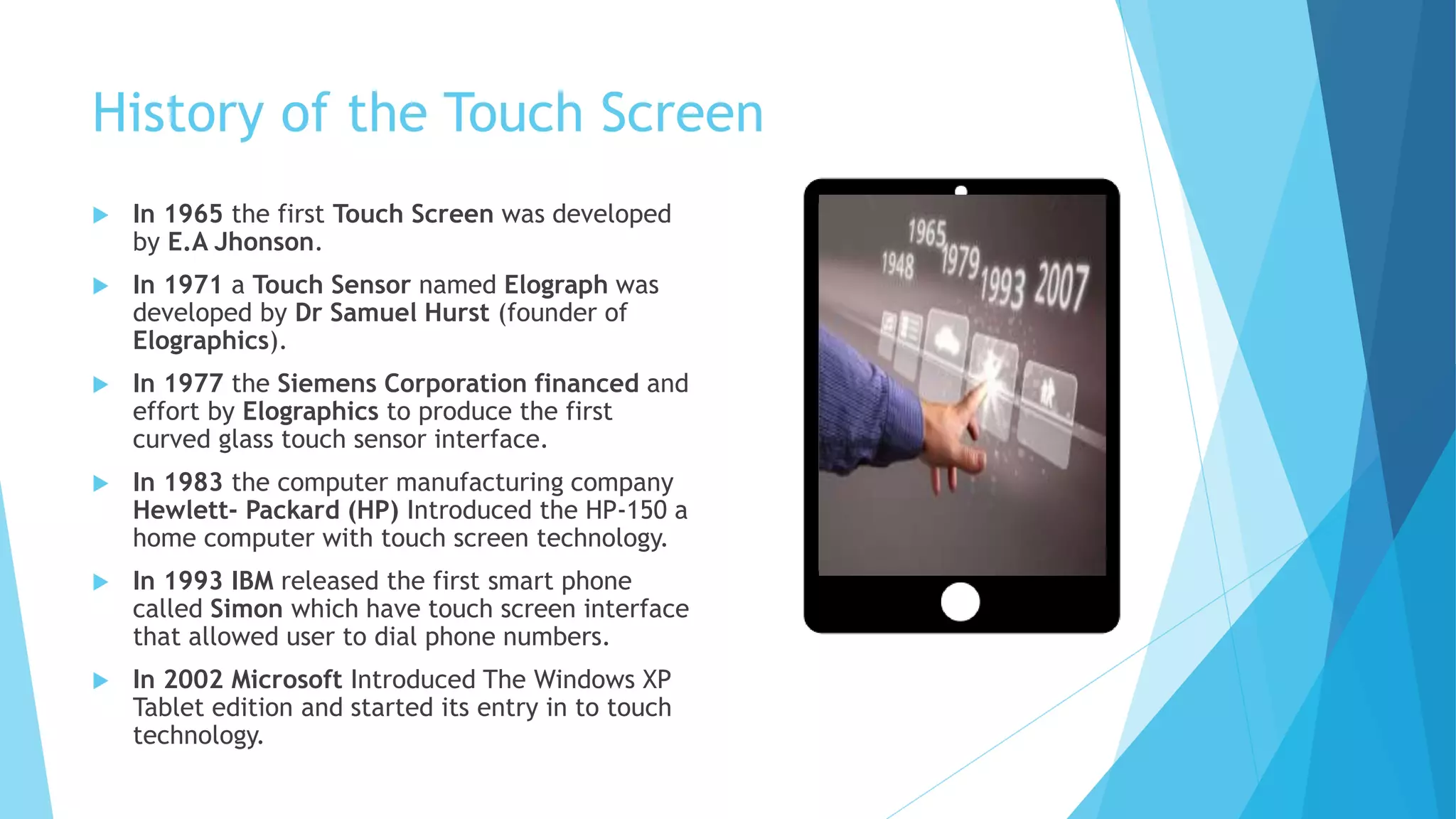 TouchScreen | PPTX