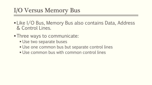 Input output interface | PPTX