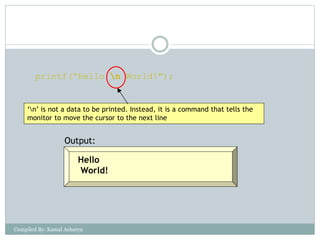 Input Output Management In C Programming | PPTX