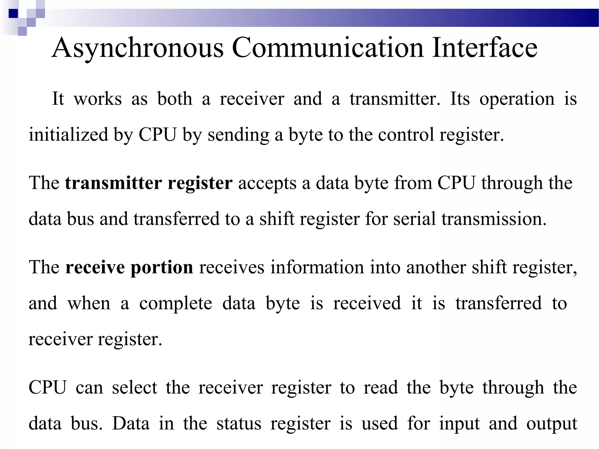 Input output organization | PPT