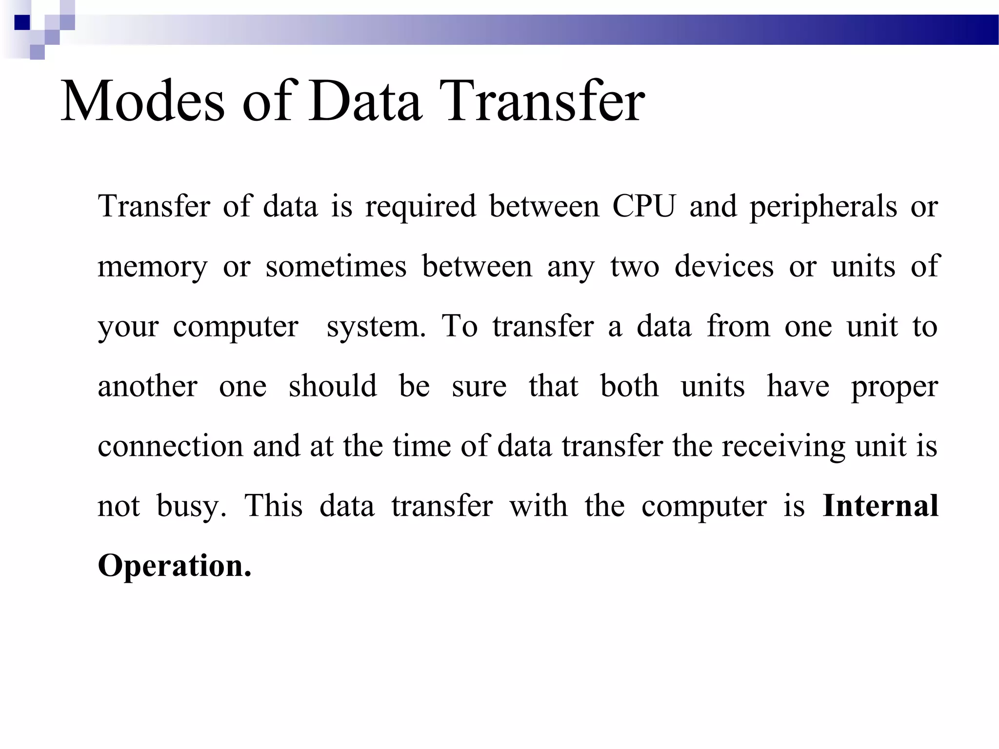 Input output organization | PPT