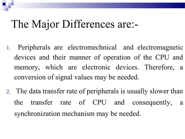 Input output organization | PPT