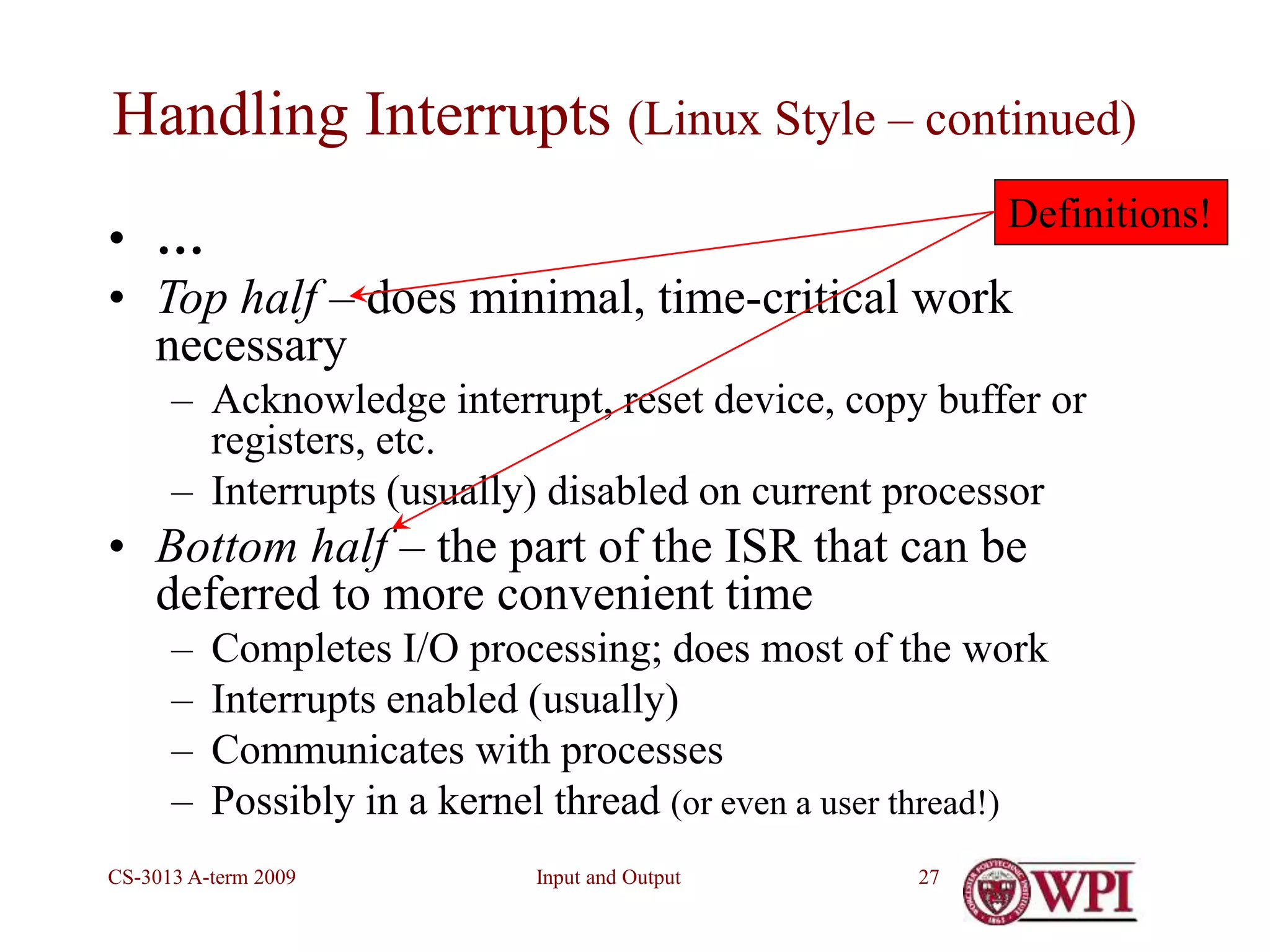 Input Output Overview.ppt