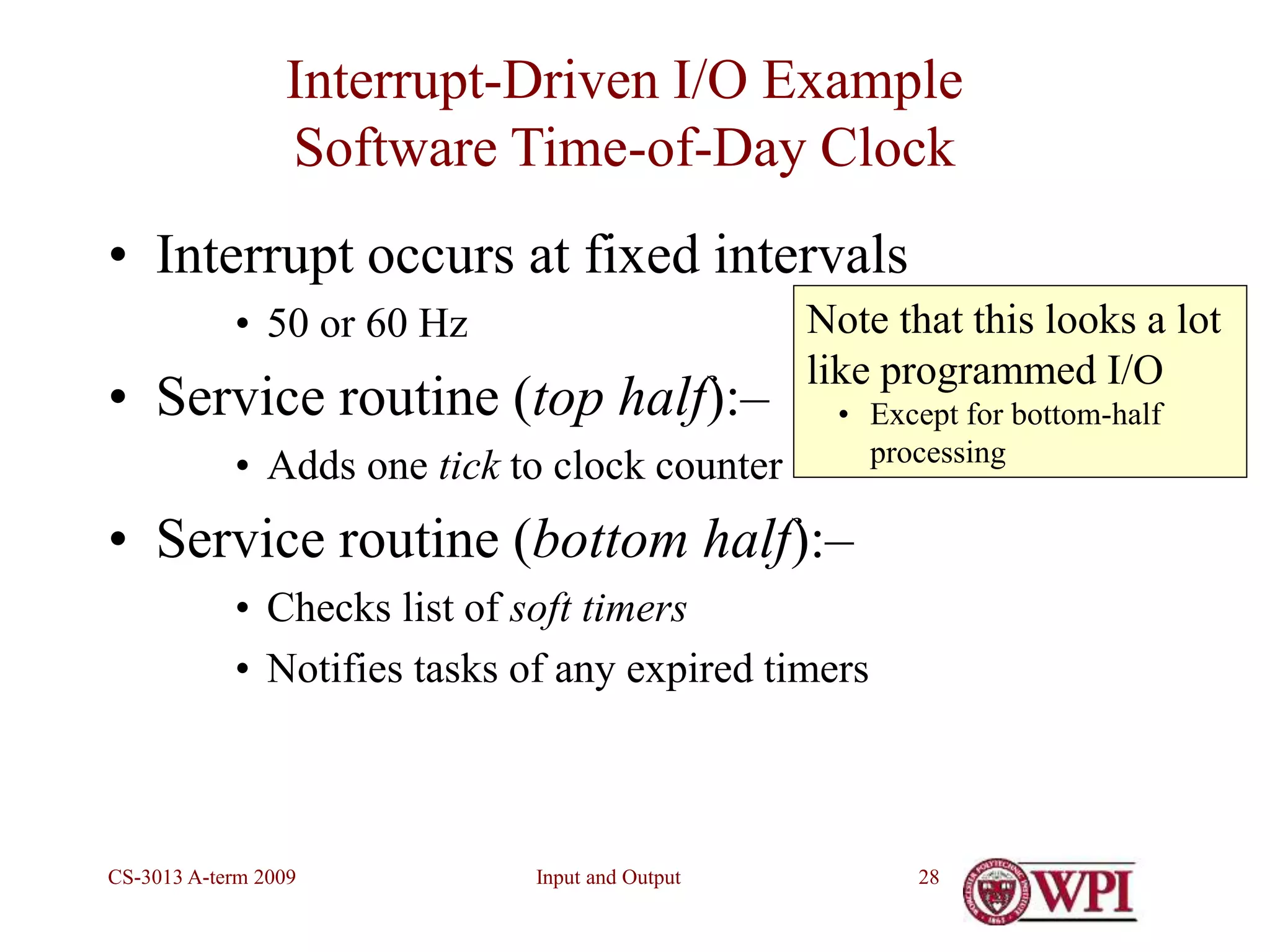 Input Output Overview.ppt