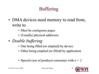 Input Output Overview.ppt