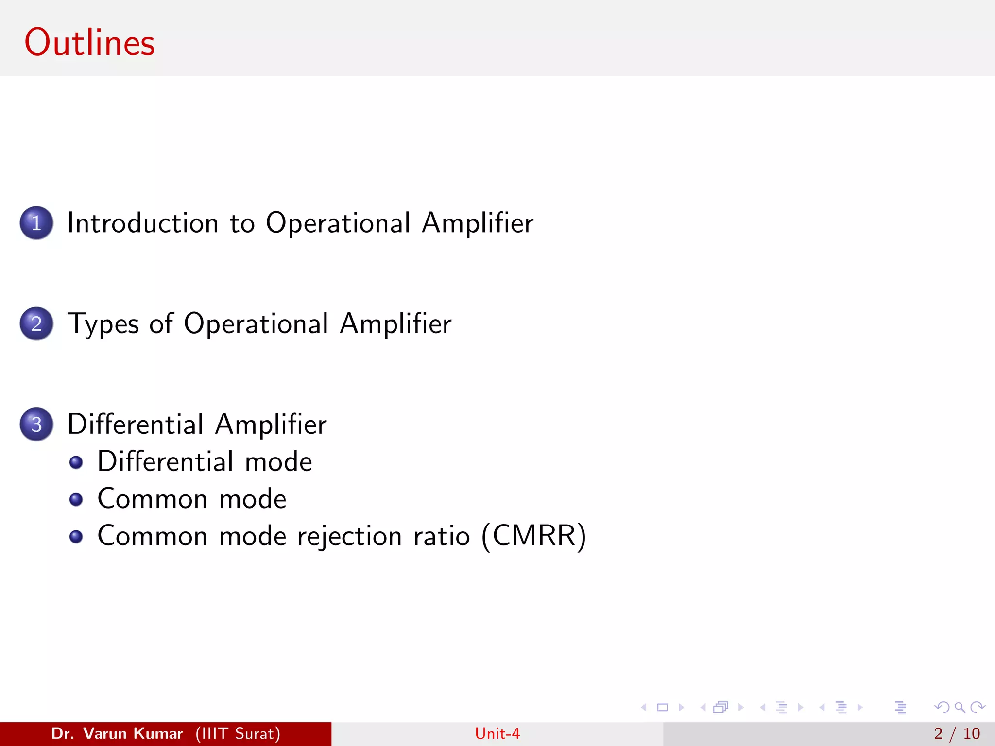 Operational Amplifier | PPT