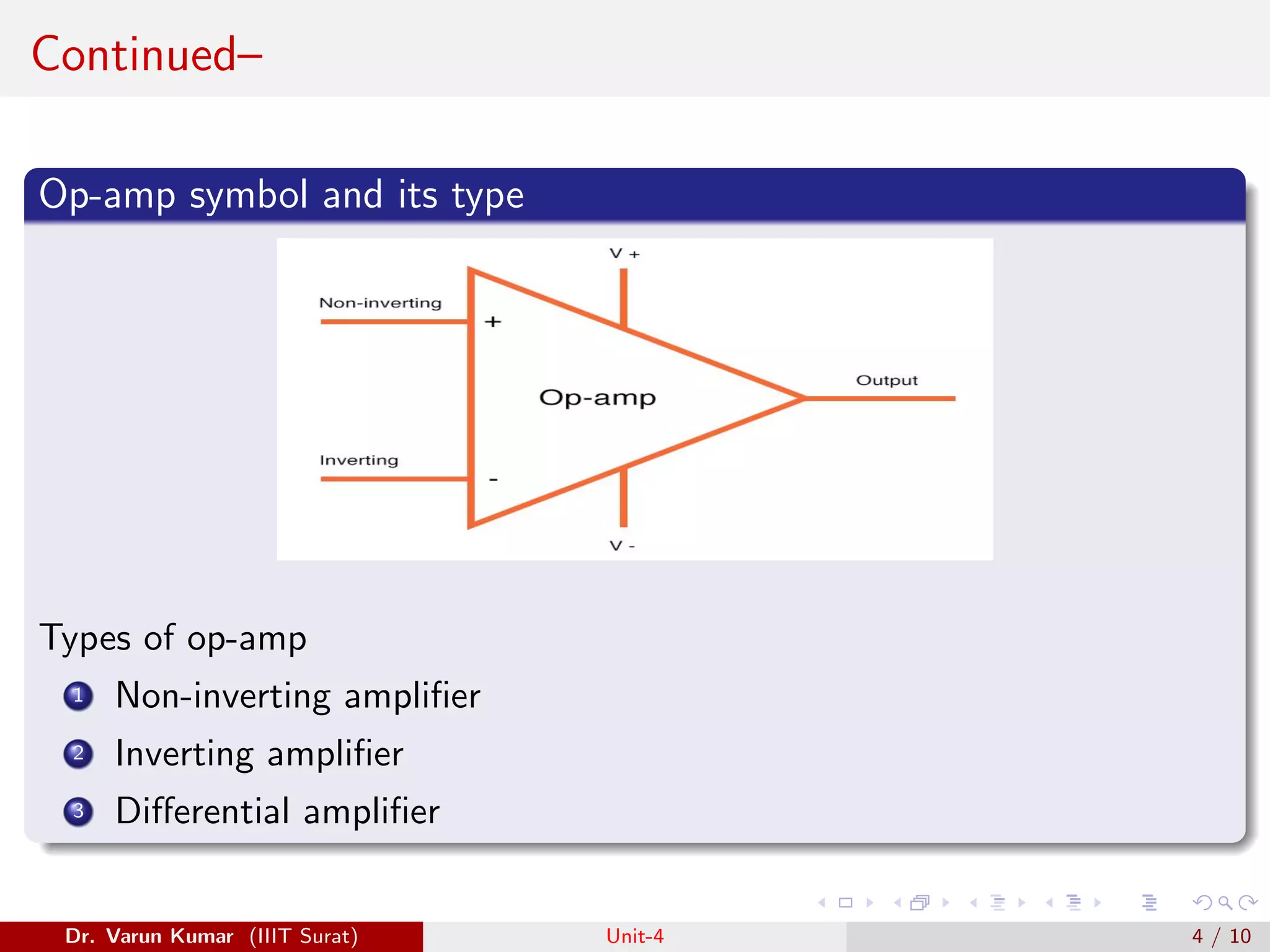 Operational Amplifier | PPT