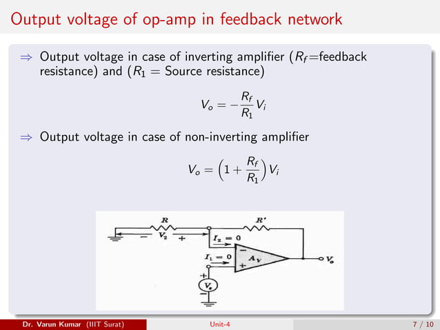 Operational Amplifier | PPT