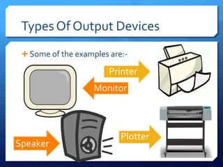 Input & output unit | PPTX