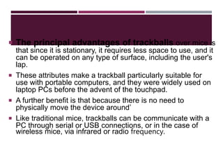 Input & Output Devices | PPTX | Data Storage and Warehousing | Computing
