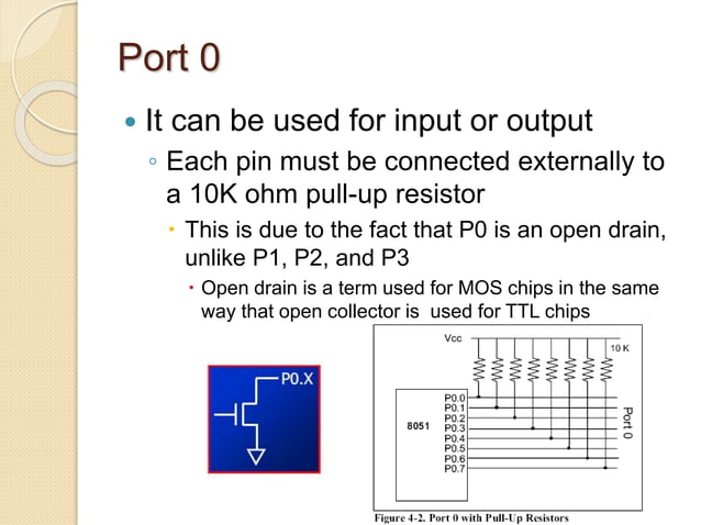I/O port programming in 8051 | PPTX | Operating Systems | Computer Software and Applications