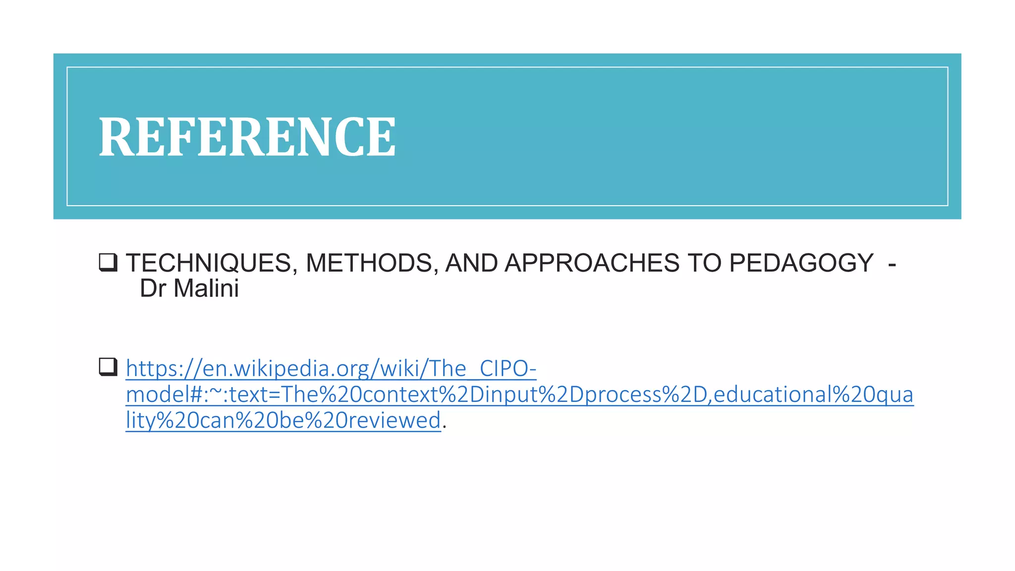 Input Process Output In Teaching Learning Systempptx Professional
