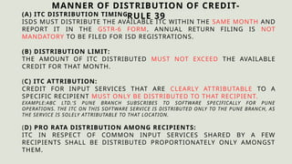 Amendments in Input Service Distributor, Budget 2024.pptx | Business Accounting & Finance | Business