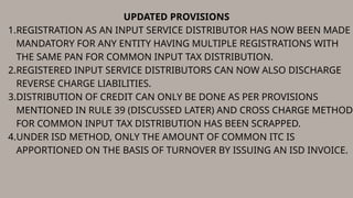Amendments in Input Service Distributor, Budget 2024.pptx