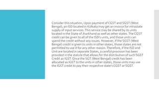 Input Service Distributor (ISD) under GST: Brief Guide | PPTX