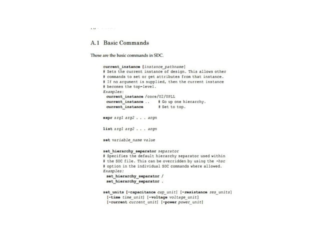 Inputs of physical design | ODP