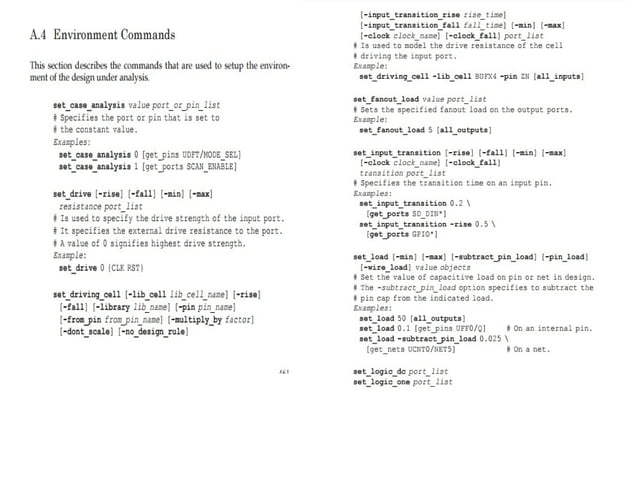 Inputs of physical design | ODP