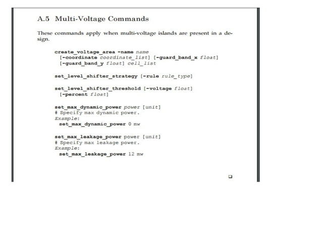 Inputs of physical design | ODP