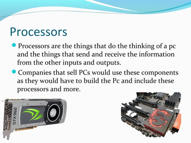 Inputs,Outputs and Process | PPT | Computer Peripherals | Computing