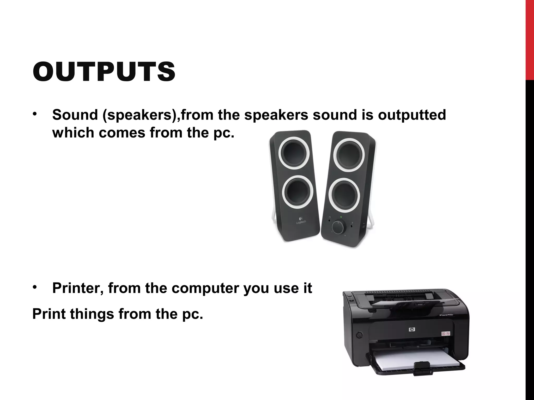 Inputs,outputs and processors | PPT