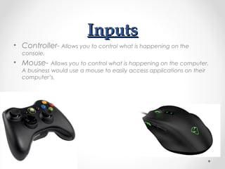 Inputs, outputs and processors | PPT
