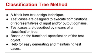 Input Space Partitioning | PDF