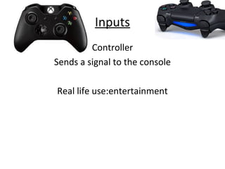 Inputs, process and outputs | PPT