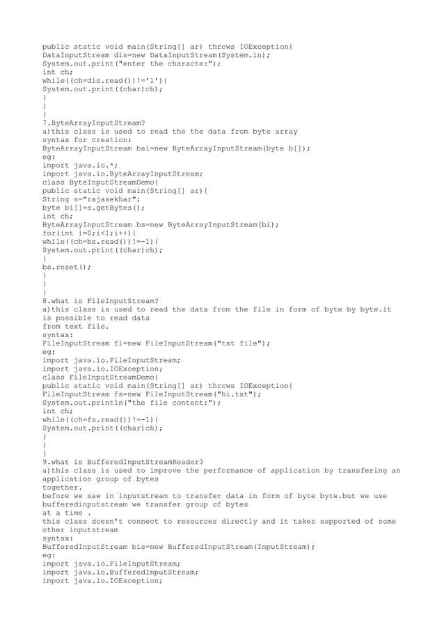 Inputstream Pdf