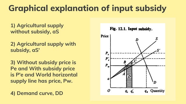 Input subsidy | PPT