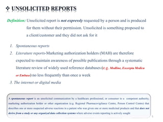 AN OVERVIEW AND IMPORTANCE OF PHARMACOVIGILANCE | PPTX