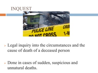 INQUEST -1 Agad tantra Ayurveda | PPT