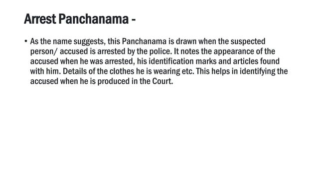 Inquest - PANCHANAMA.pdf | Law