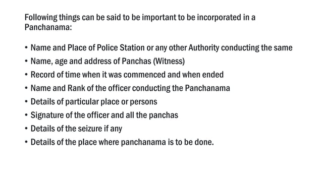 Inquest - PANCHANAMA.pdf | Law