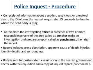 Inquest_Presentation.pptx...inquest medical science | PPT