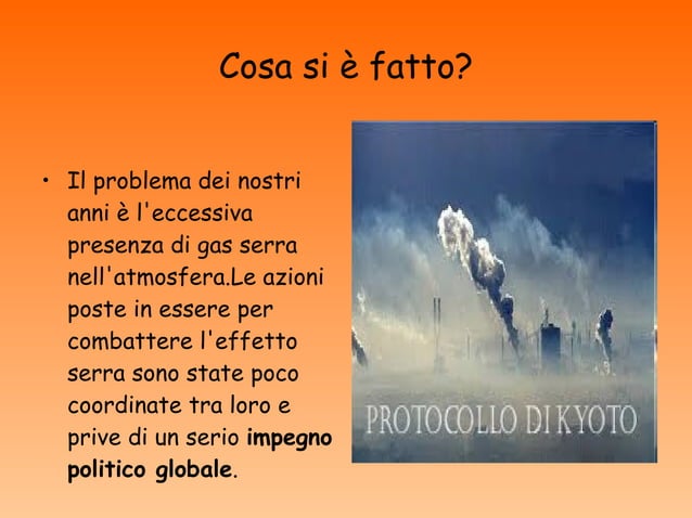 Inquinamento atmosferico | PPT | Science