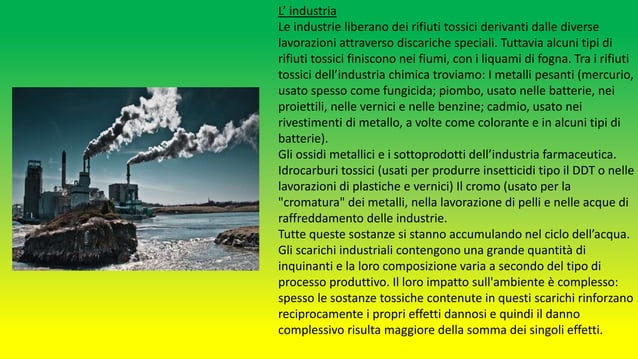Inquinamento dell'acqua | PPTX