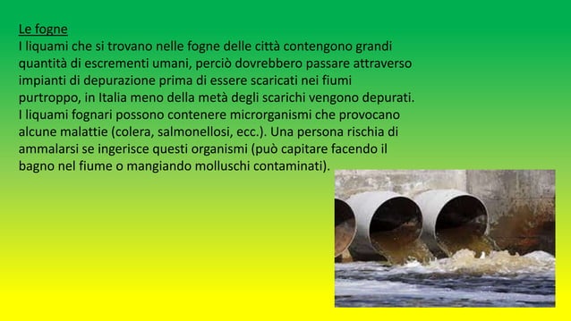 Inquinamento dell'acqua | PPTX
