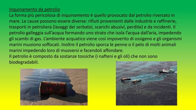 Inquinamento dell'acqua | PPTX