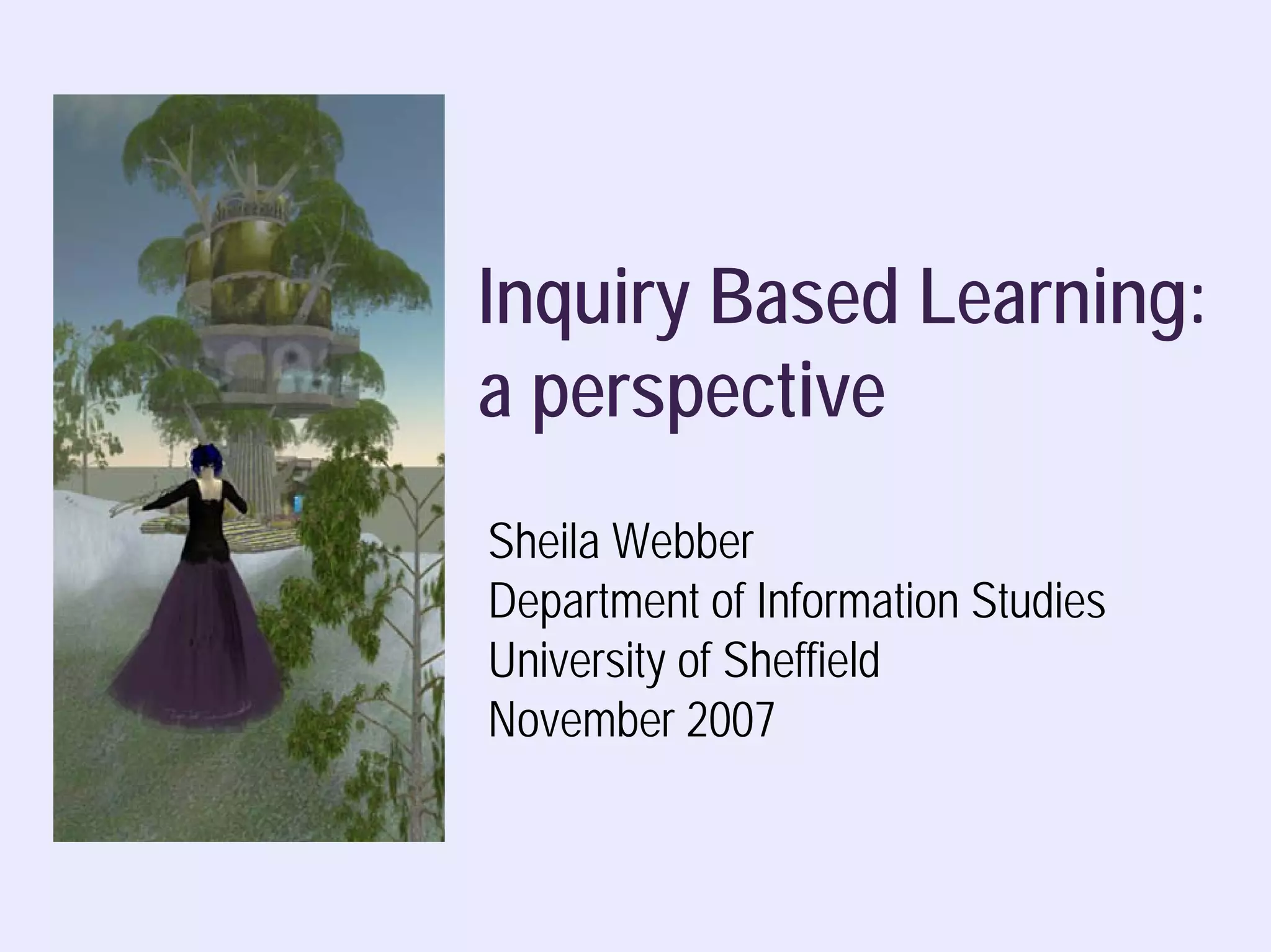 Inquiry Based Learning: a perspective | PDF